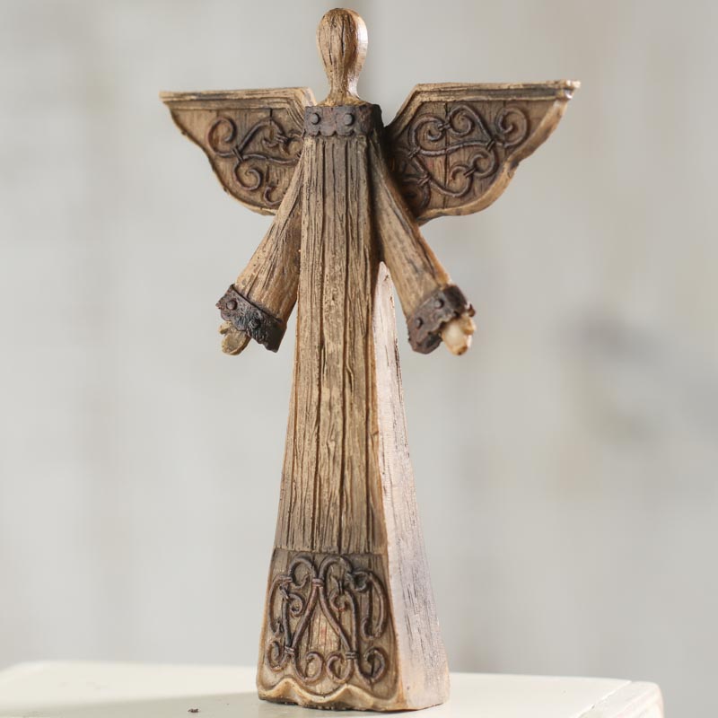 20 Rustic Metal Garden Angels Ideas You Cannot Miss | SharonSable