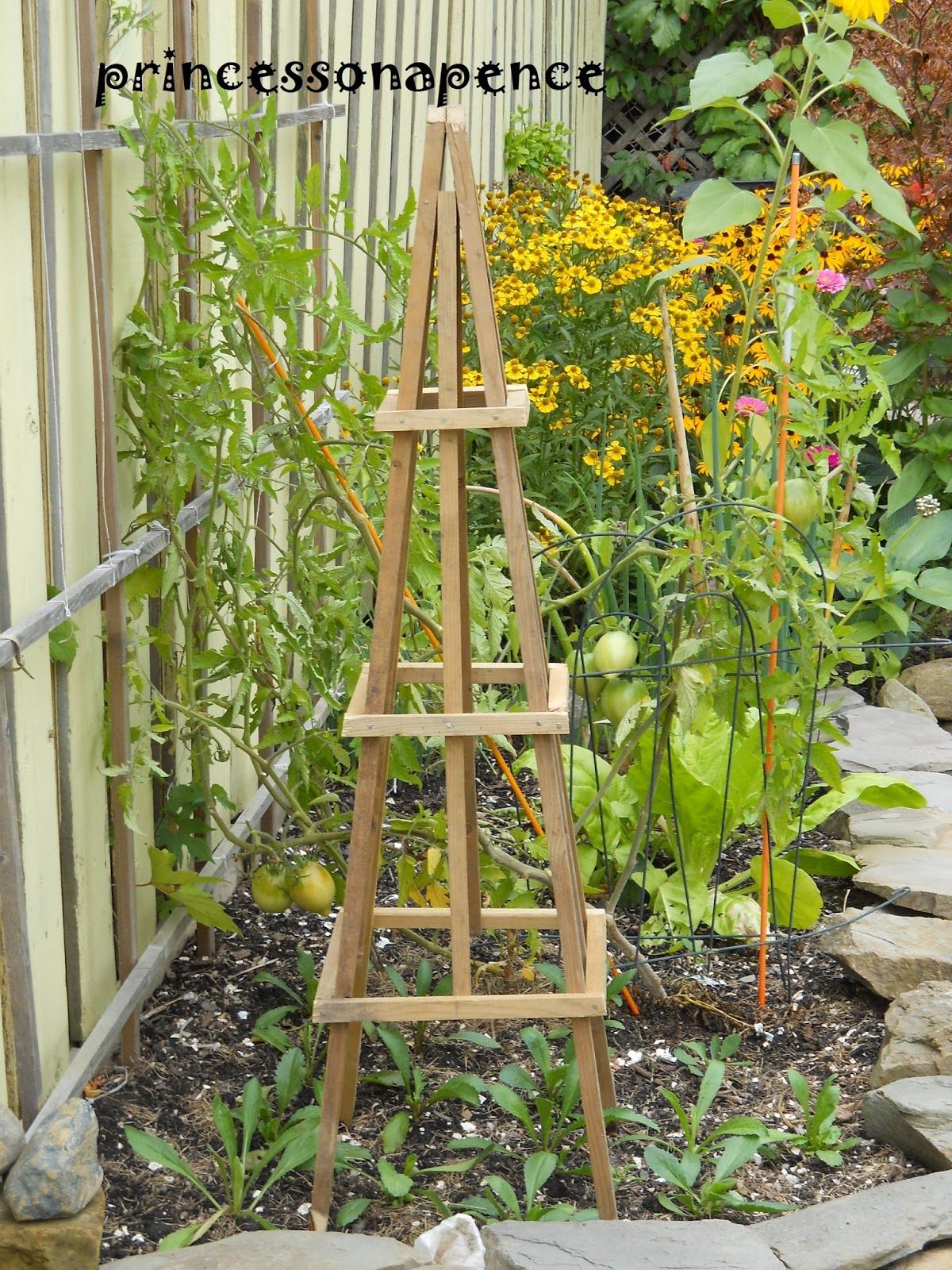 17 Garden Pyramid Trellis Ideas To Try This Year | SharonSable
