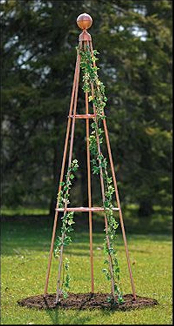 19 Copper Garden Trellis Ideas Worth a Look | SharonSable
