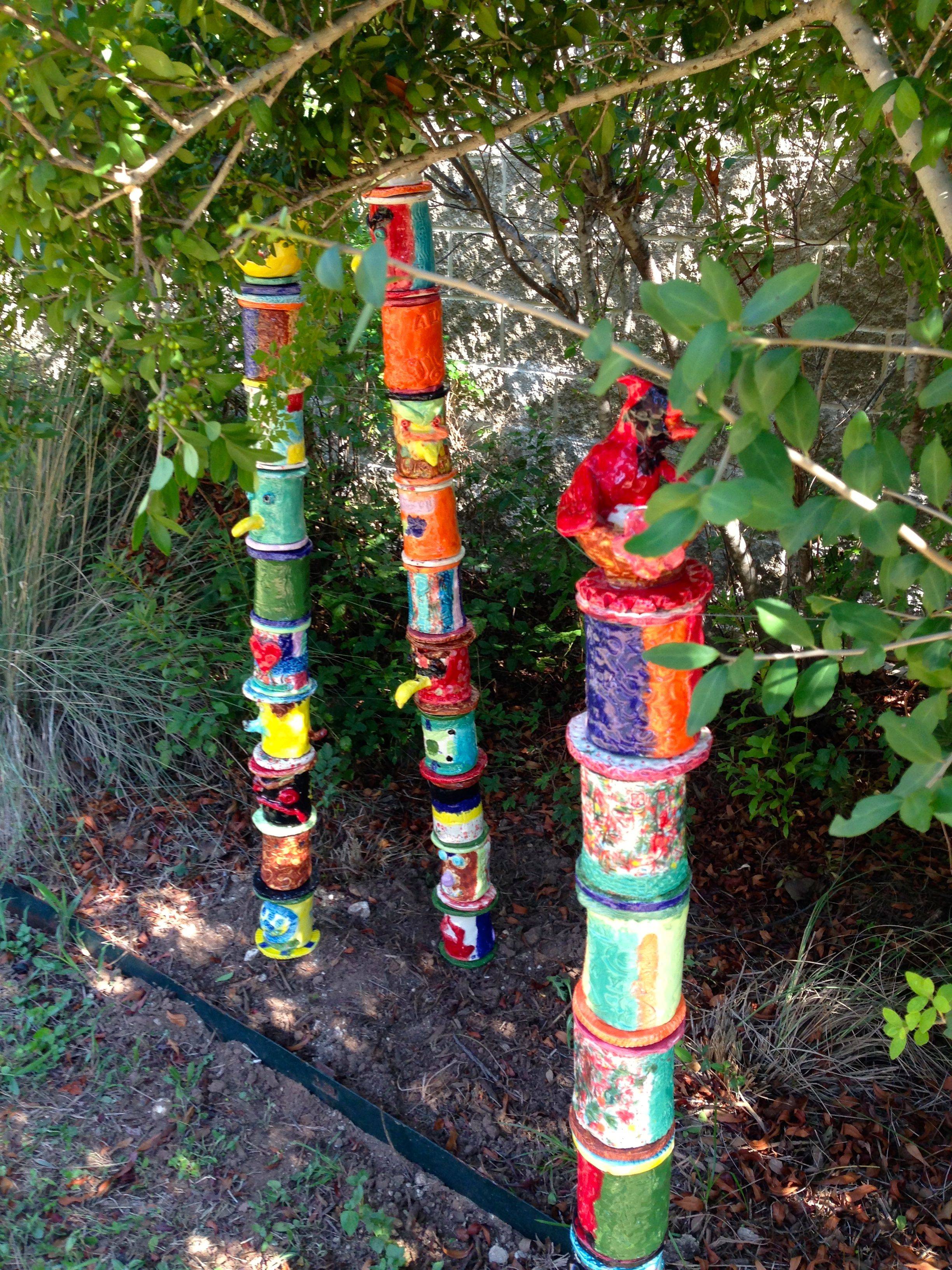 18 Garden Totem Pole Ideas To Consider | SharonSable