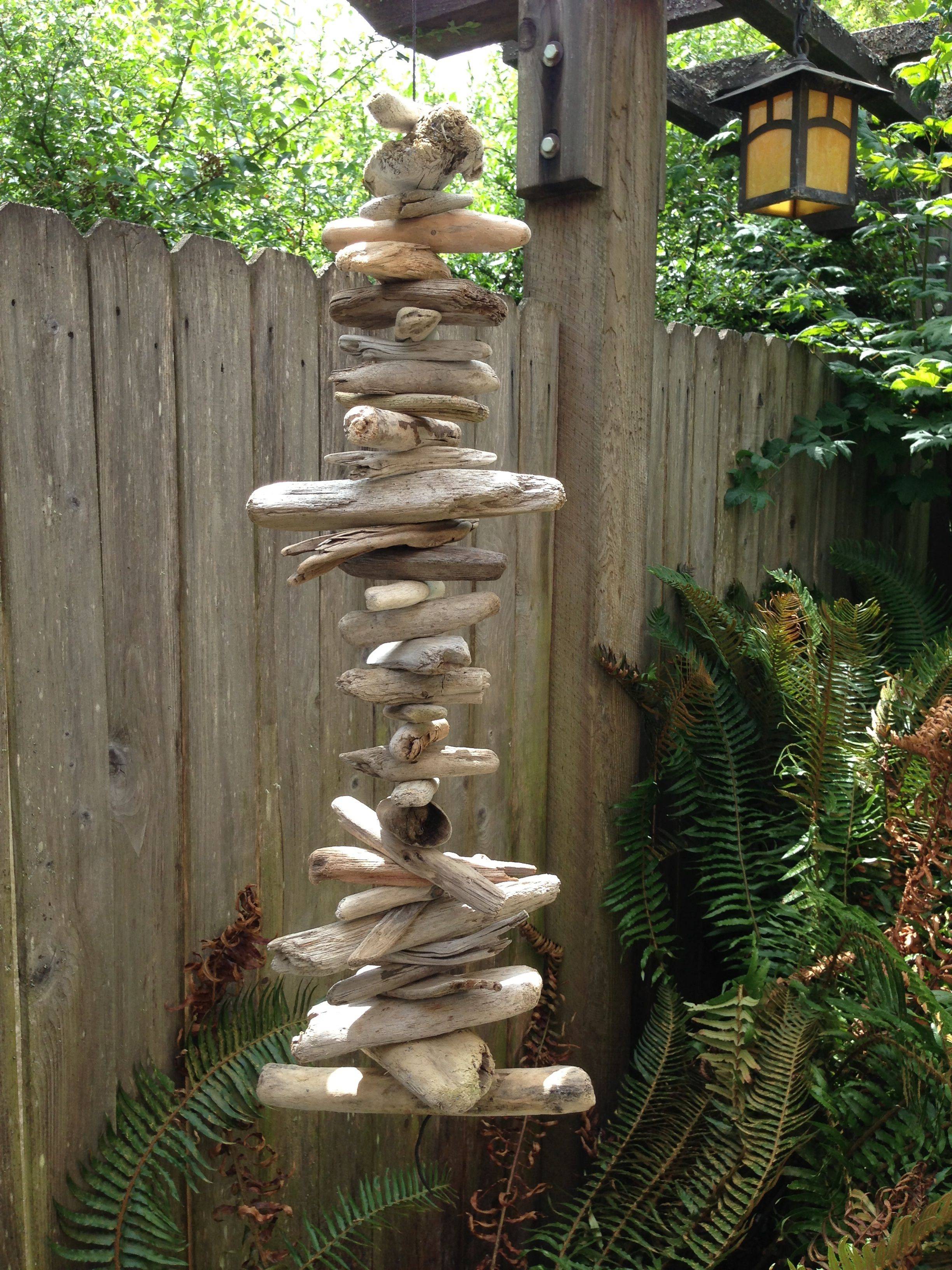 19 Painted Driftwood Garden Art Ideas Worth a Look | SharonSable