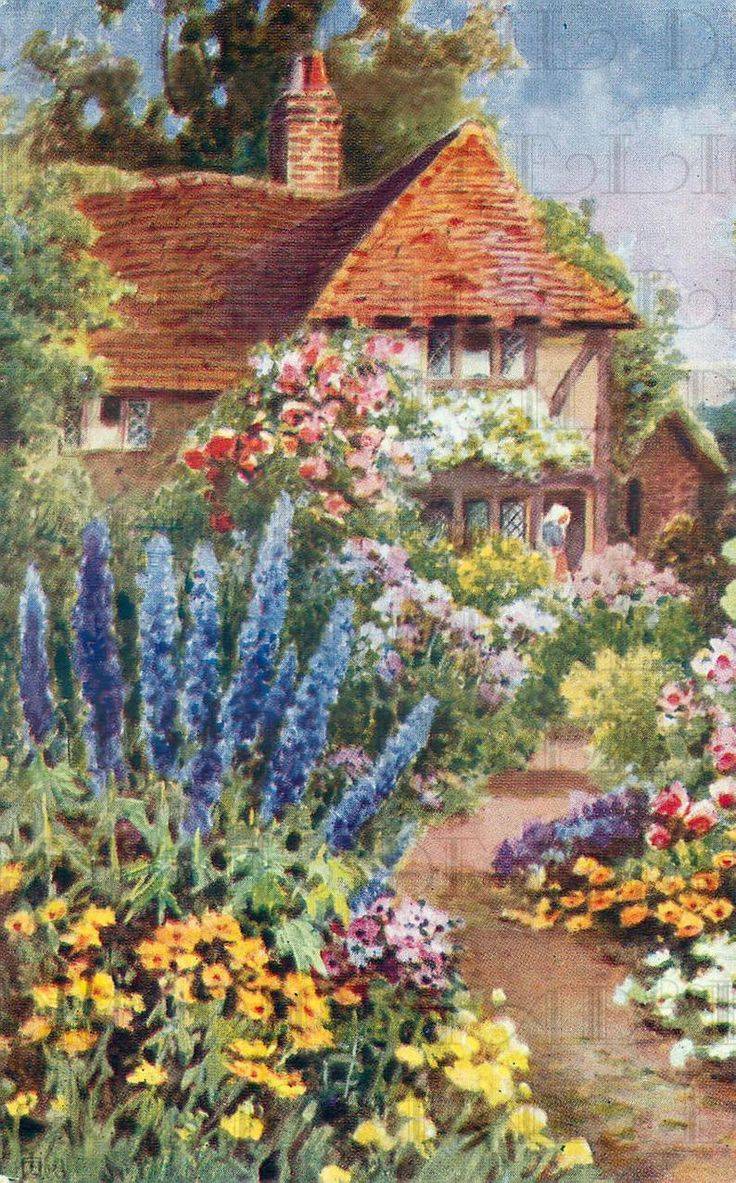 21 English Garden Drawing Ideas You Gonna Love | SharonSable