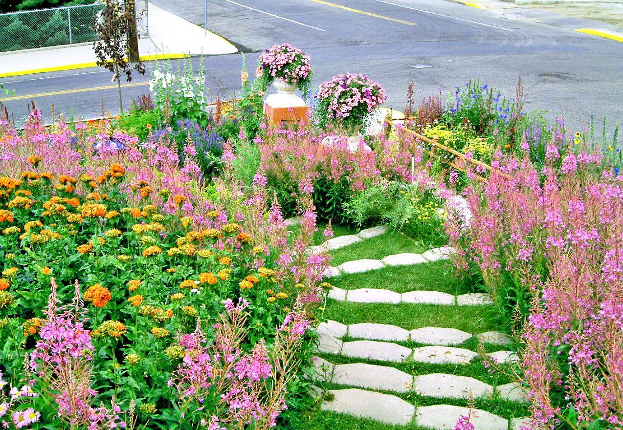 20 Images of Hillside Flower Garden Ideas You Cannot Miss | SharonSable