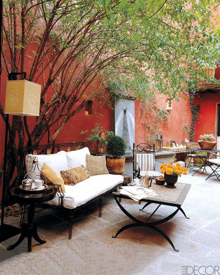 23 Mexican Courtyard Garden Ideas You Gonna Love | SharonSable