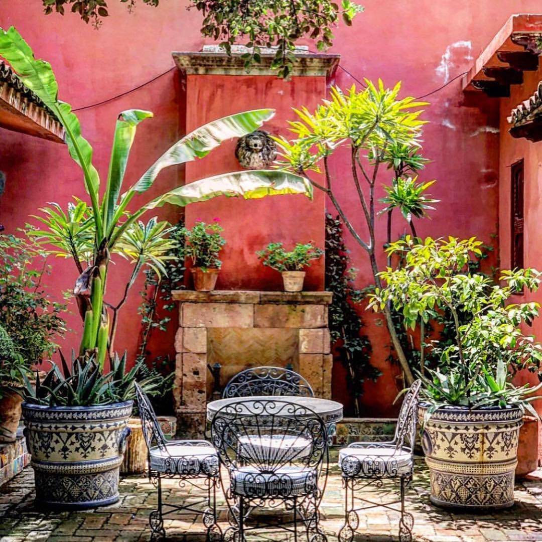 23 Mexican Courtyard Garden Ideas You Gonna Love | SharonSable