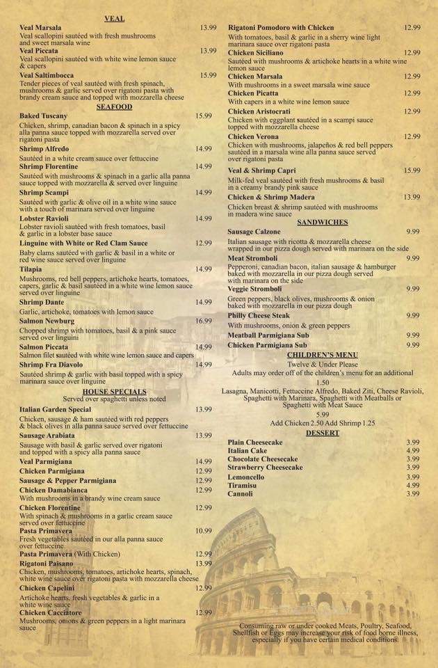 21 Italian Garden Restaurant Menu Ideas You Gonna Love | SharonSable