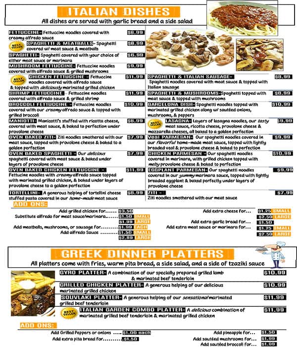 21 Italian Garden Restaurant Menu Ideas You Gonna Love | SharonSable