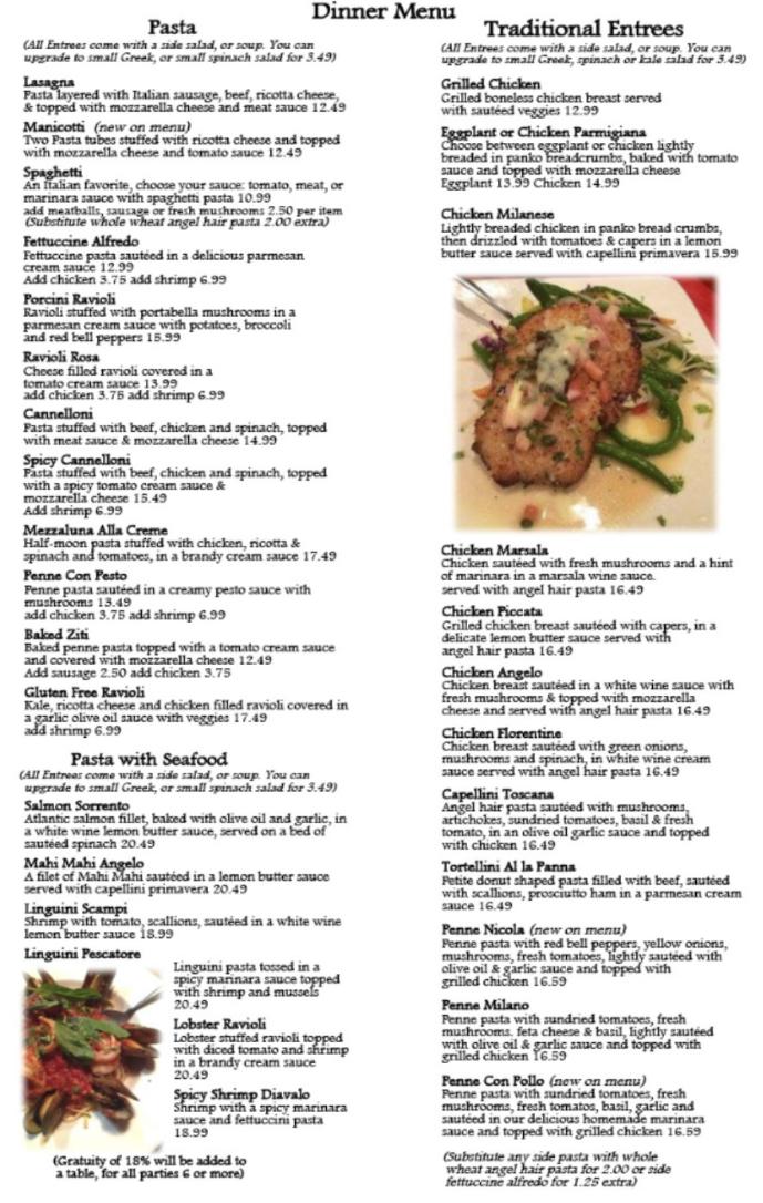 21 Italian Garden Restaurant Menu Ideas You Gonna Love | SharonSable