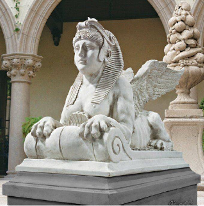 18 Sphinx Garden Statue Ideas To Try This Year | SharonSable