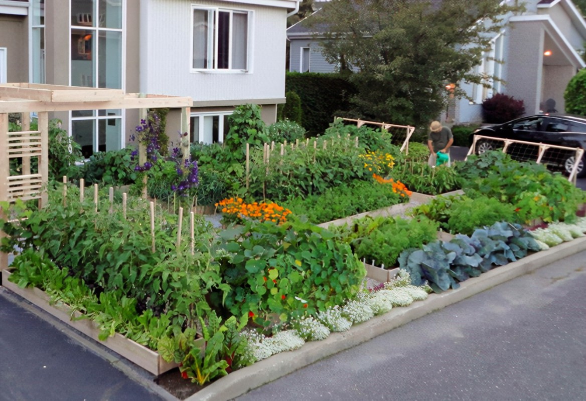 20 Edible Garden Design and Layouts Ideas You Gonna Love | SharonSable