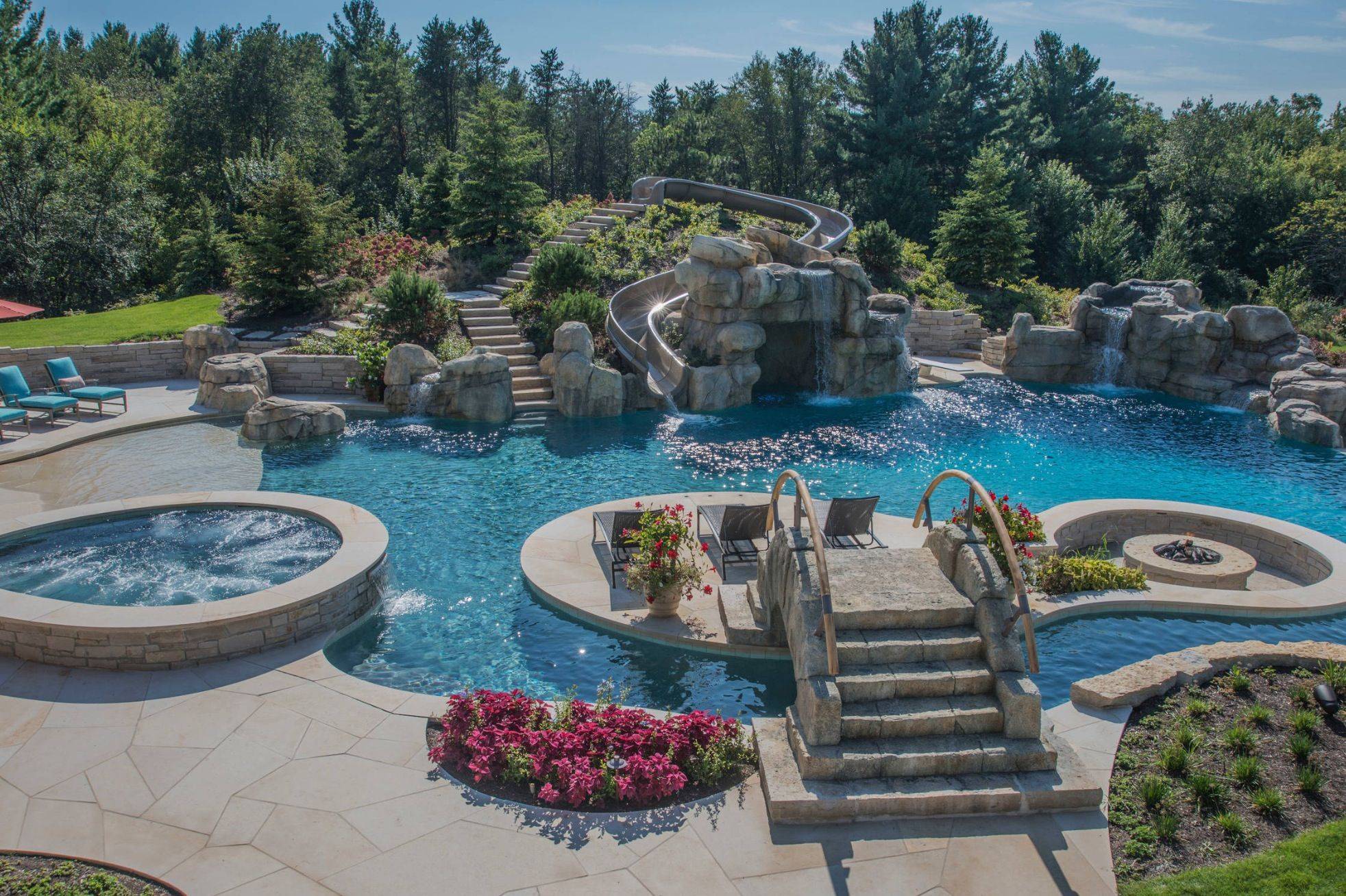 23 Luxury Garden Pool Ideas You Must Look | SharonSable