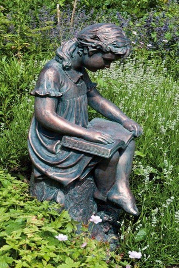 17 Garden Statue Girl Reading Book Ideas You Should Check | SharonSable