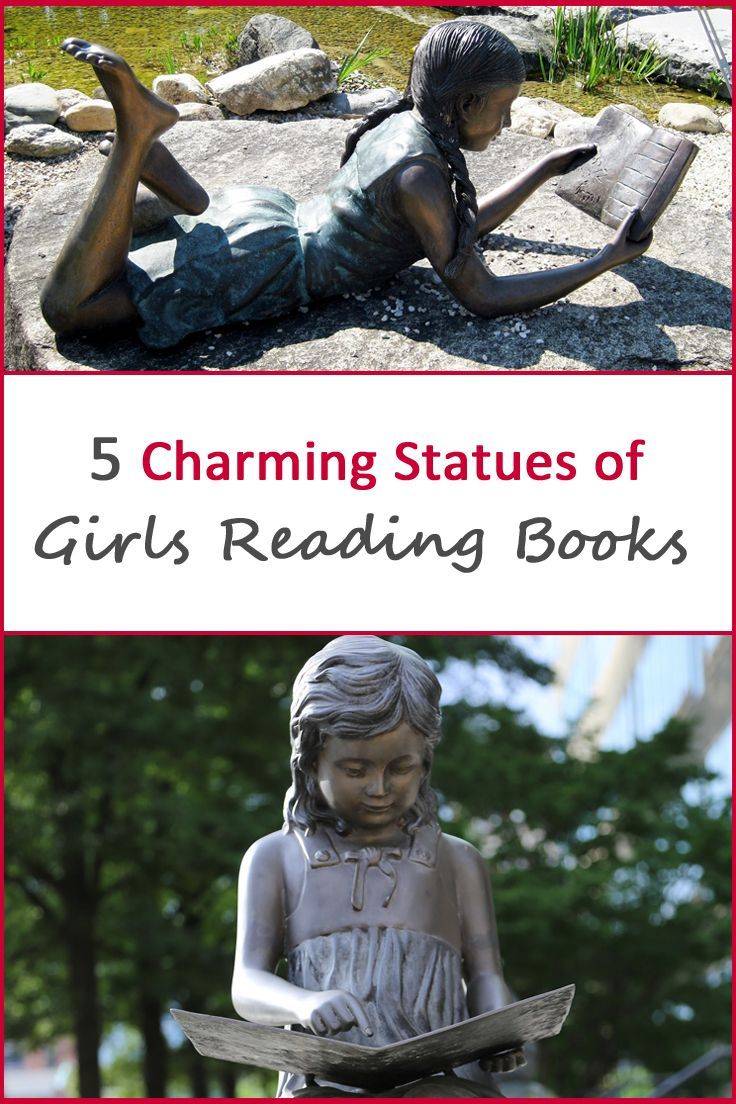 17 Garden Statue Girl Reading Book Ideas You Should Check | SharonSable