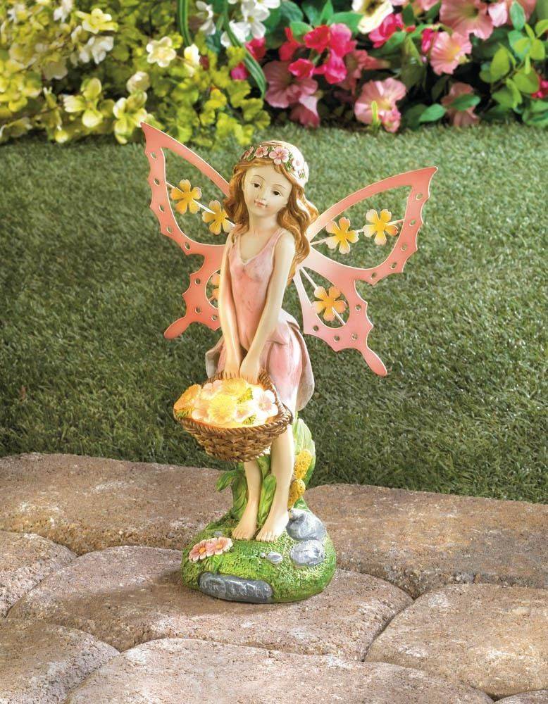 22 Solar Garden Fairy Statue Ideas To Consider | SharonSable