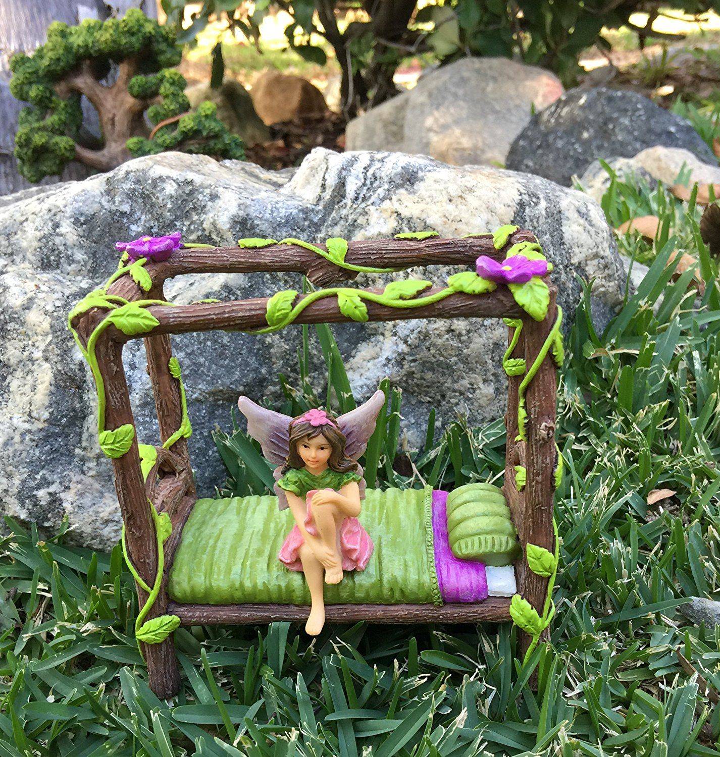20 Enchanted Fairy Garden Statue Ideas You Cannot Miss | SharonSable