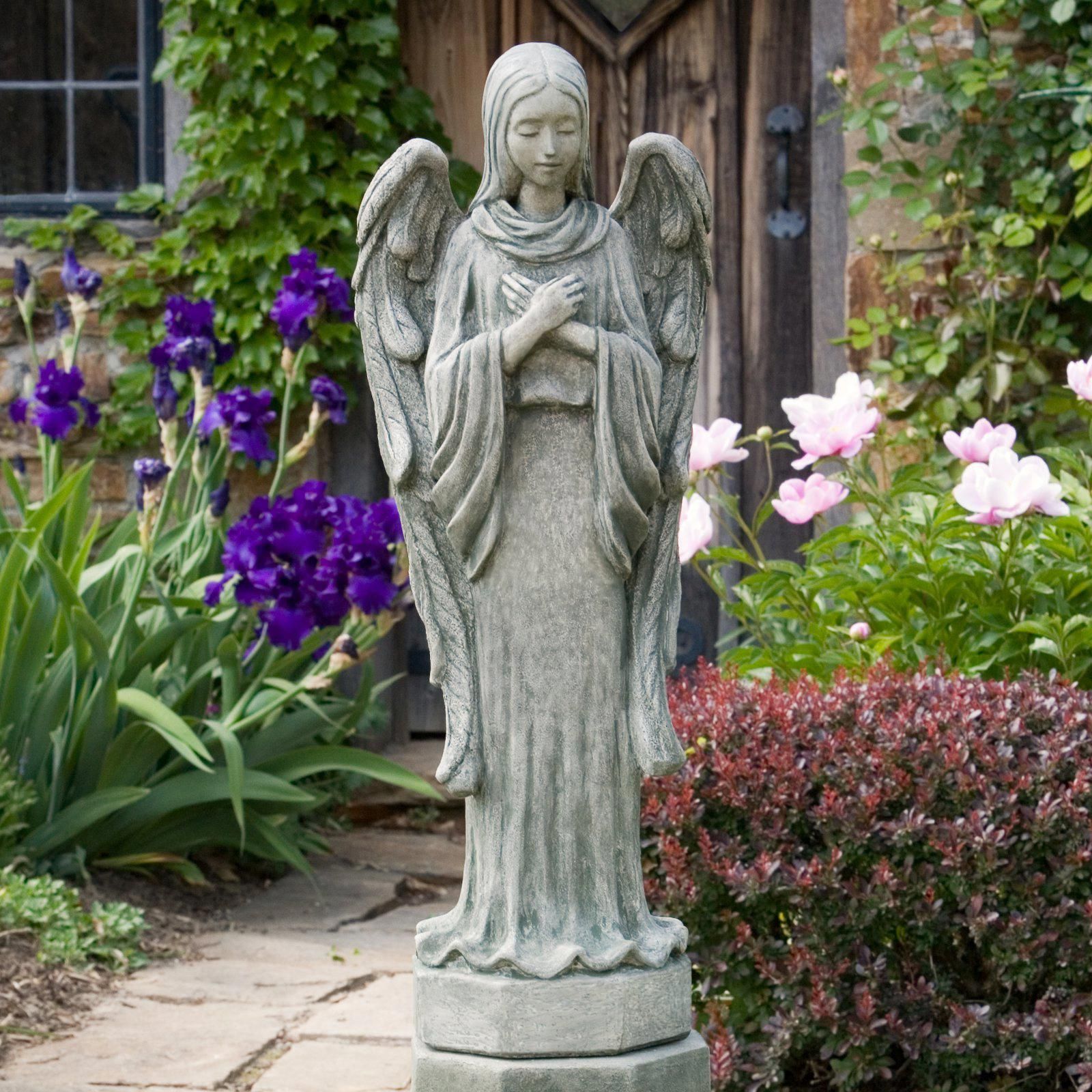 22 Small Garden Angels Statues Ideas You Should Look | SharonSable