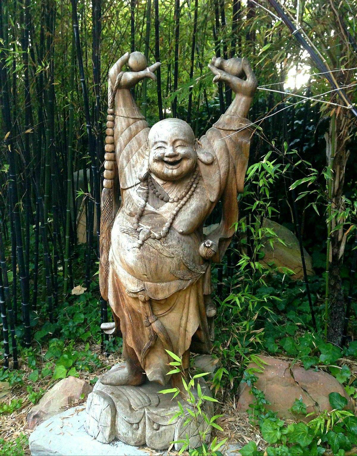 19 Happy Buddha Garden Statue Ideas Worth to Check | SharonSable