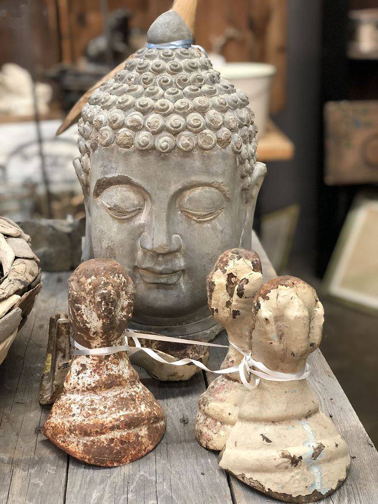 23 Garden Buddha Head Ideas Worth a Look | SharonSable