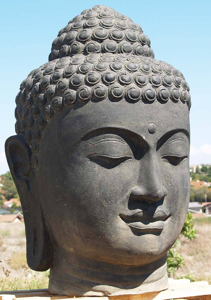 23 Garden Buddha Head Ideas Worth a Look | SharonSable