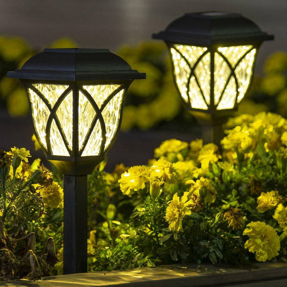 17 Solar Powered Garden Lights Ideas For This Year | SharonSable
