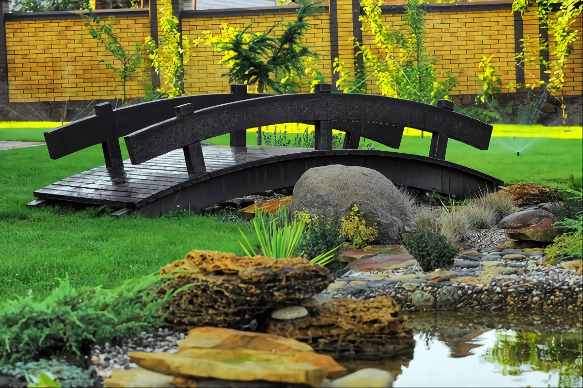 23 Concrete Garden Bridge Ideas Worth to Check | SharonSable