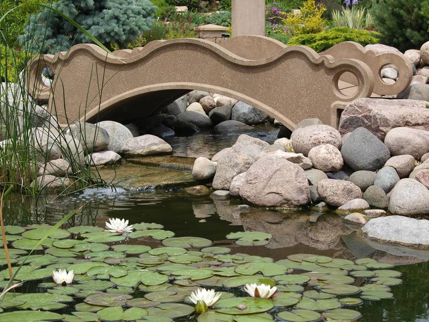 25 Stone Garden Bridge Design Ideas For This Year | SharonSable