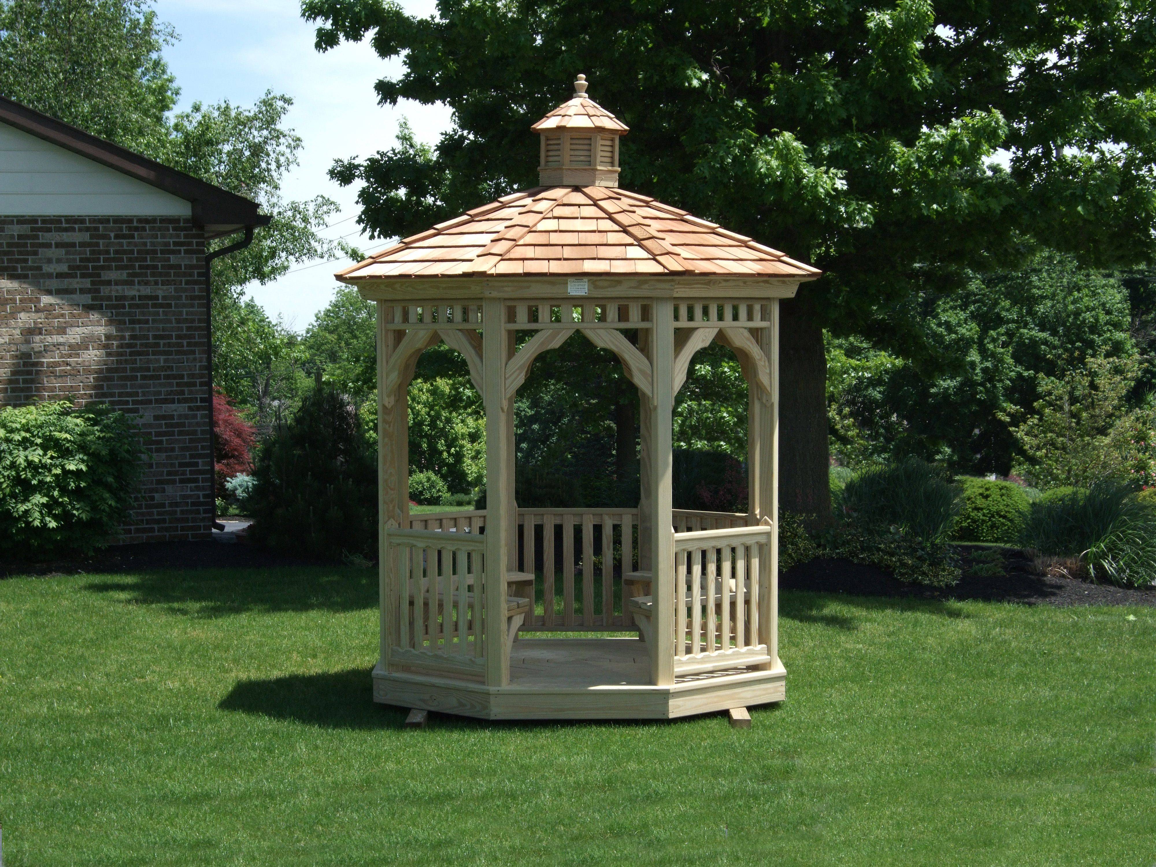 25 Wooden Gazebos for Garden Ideas You Gonna Love | SharonSable