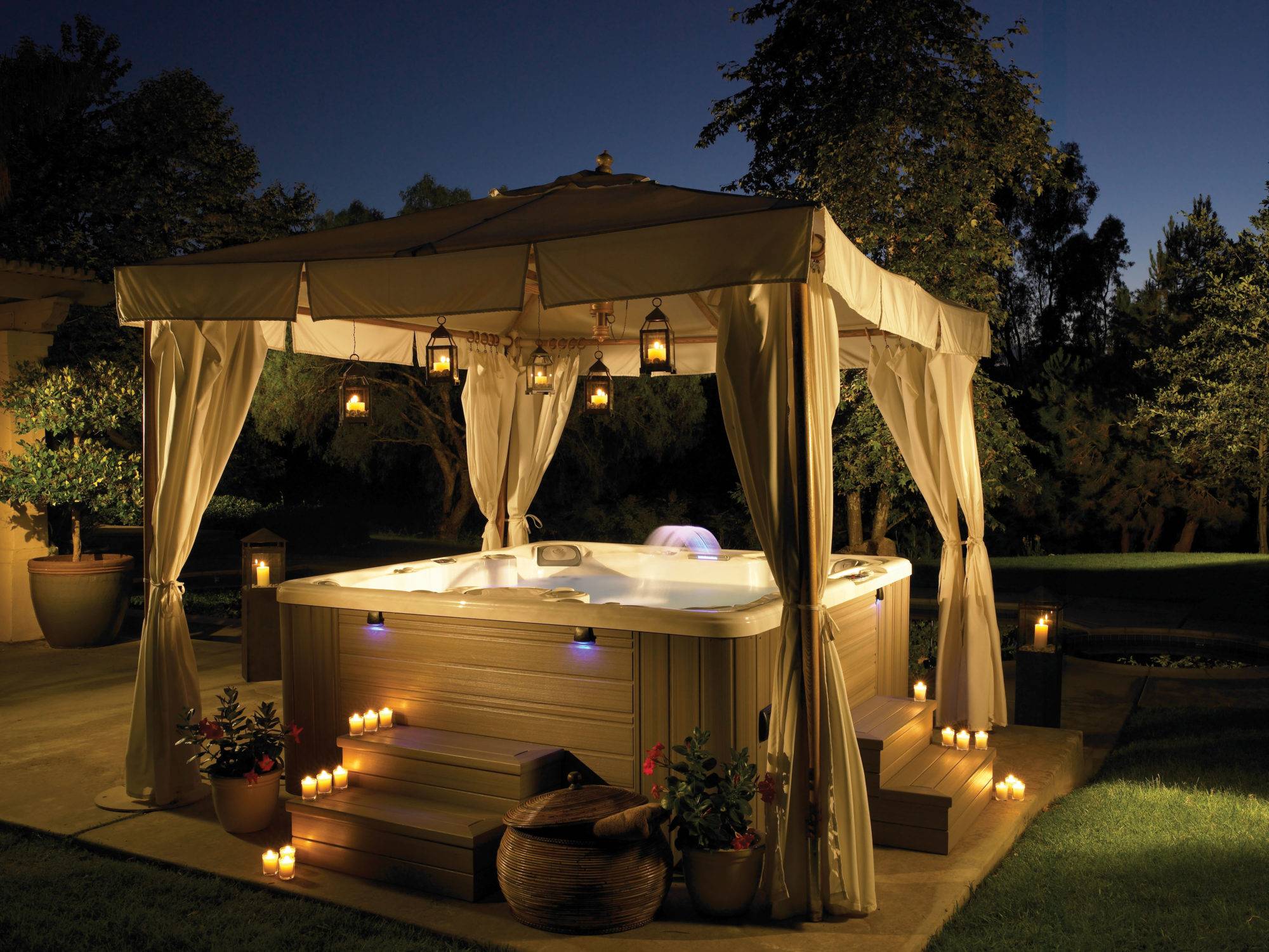 22 Garden Gazebo Hot Tub Ideas You Gonna Love | SharonSable