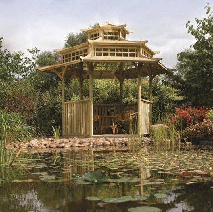 25 Wooden Garden Pagoda Ideas You Should Check | SharonSable