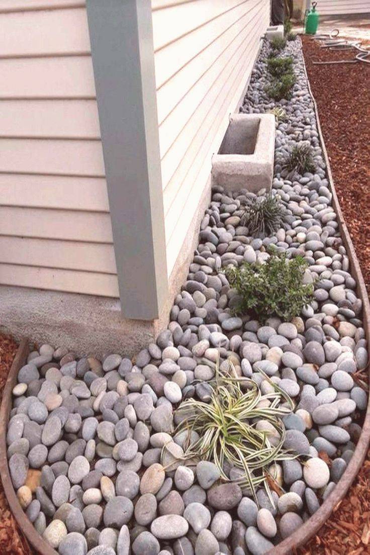 22 River Rock Landscaping Design Garden Ideas You Cannot Miss | SharonSable