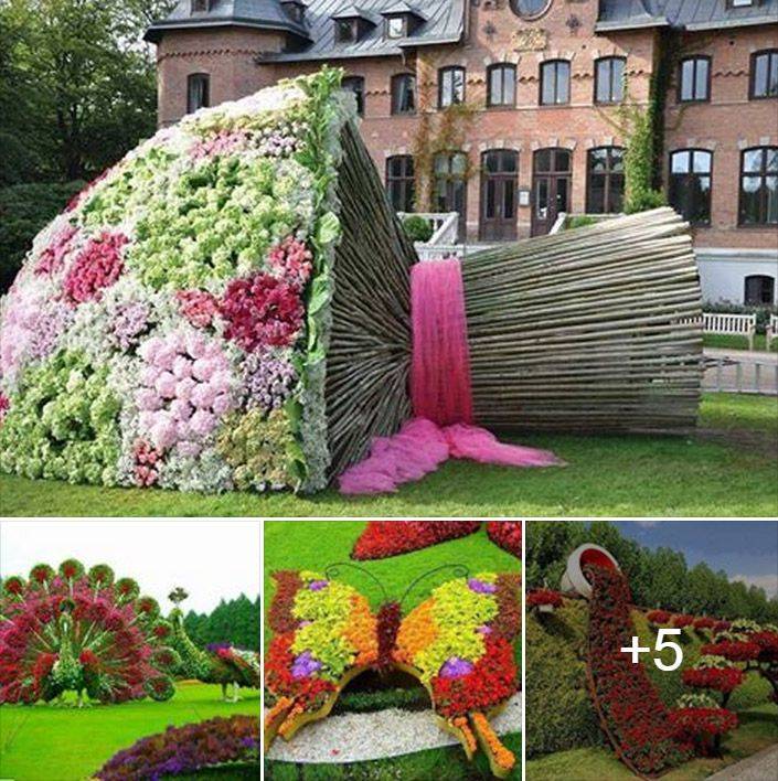 24 Topiary Flower Garden Ideas You Must Look | SharonSable