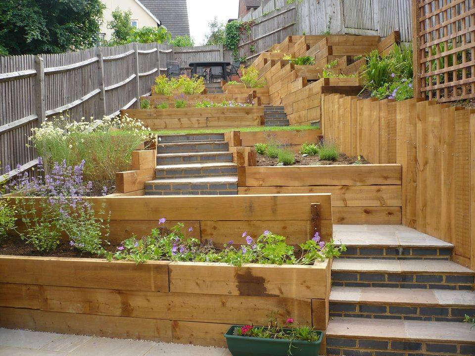 22 Small Terraced Garden Design Ideas You Cannot Miss | SharonSable