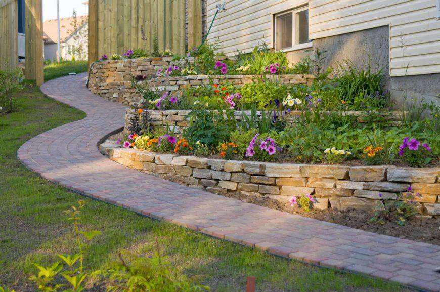 20 Terraced Garden Bed Design Ideas You Should Check | SharonSable