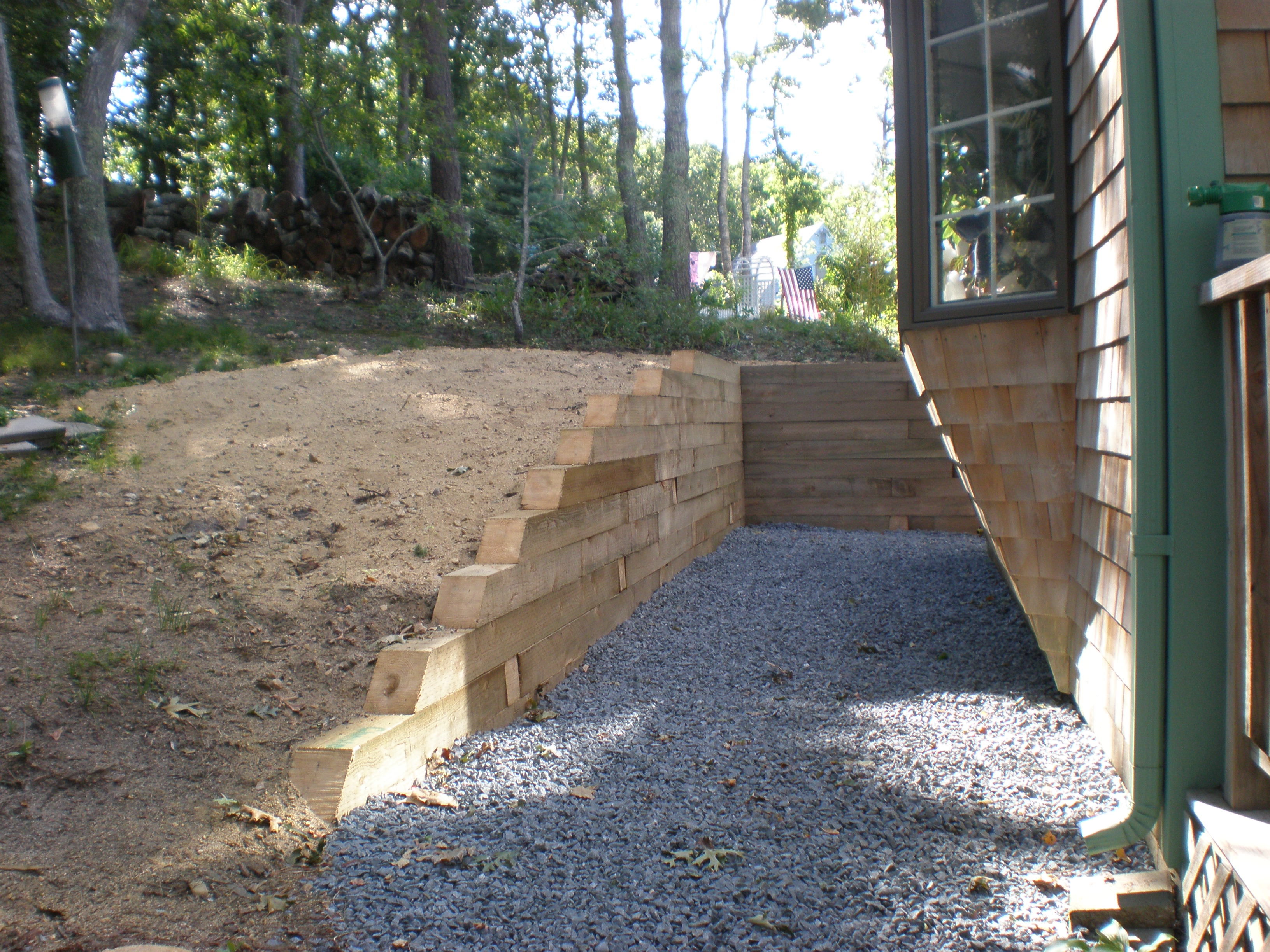20 Garden Timber Retaining Wall Ideas For This Year | SharonSable