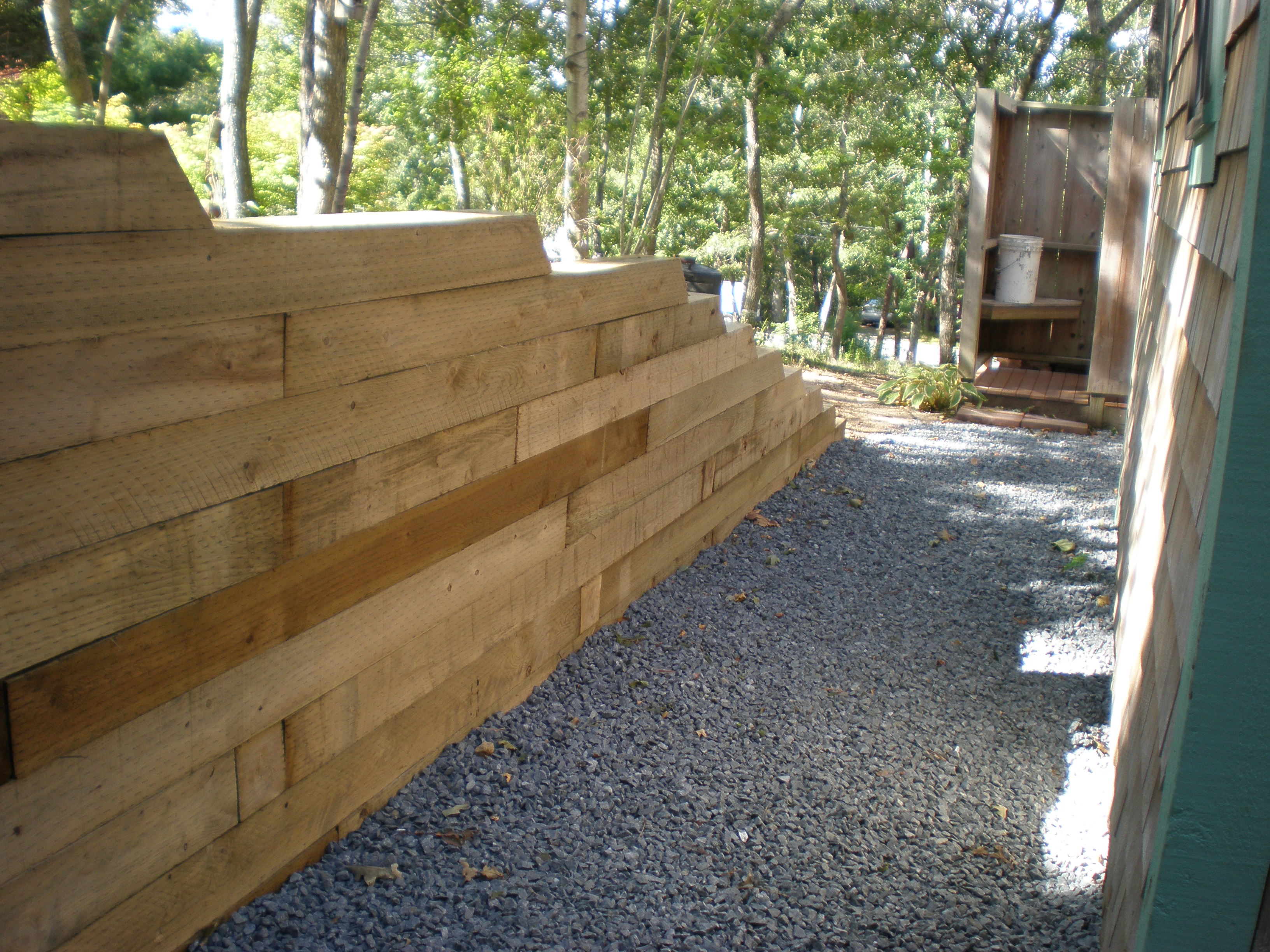 20 Garden Timber Retaining Wall Ideas For This Year | SharonSable