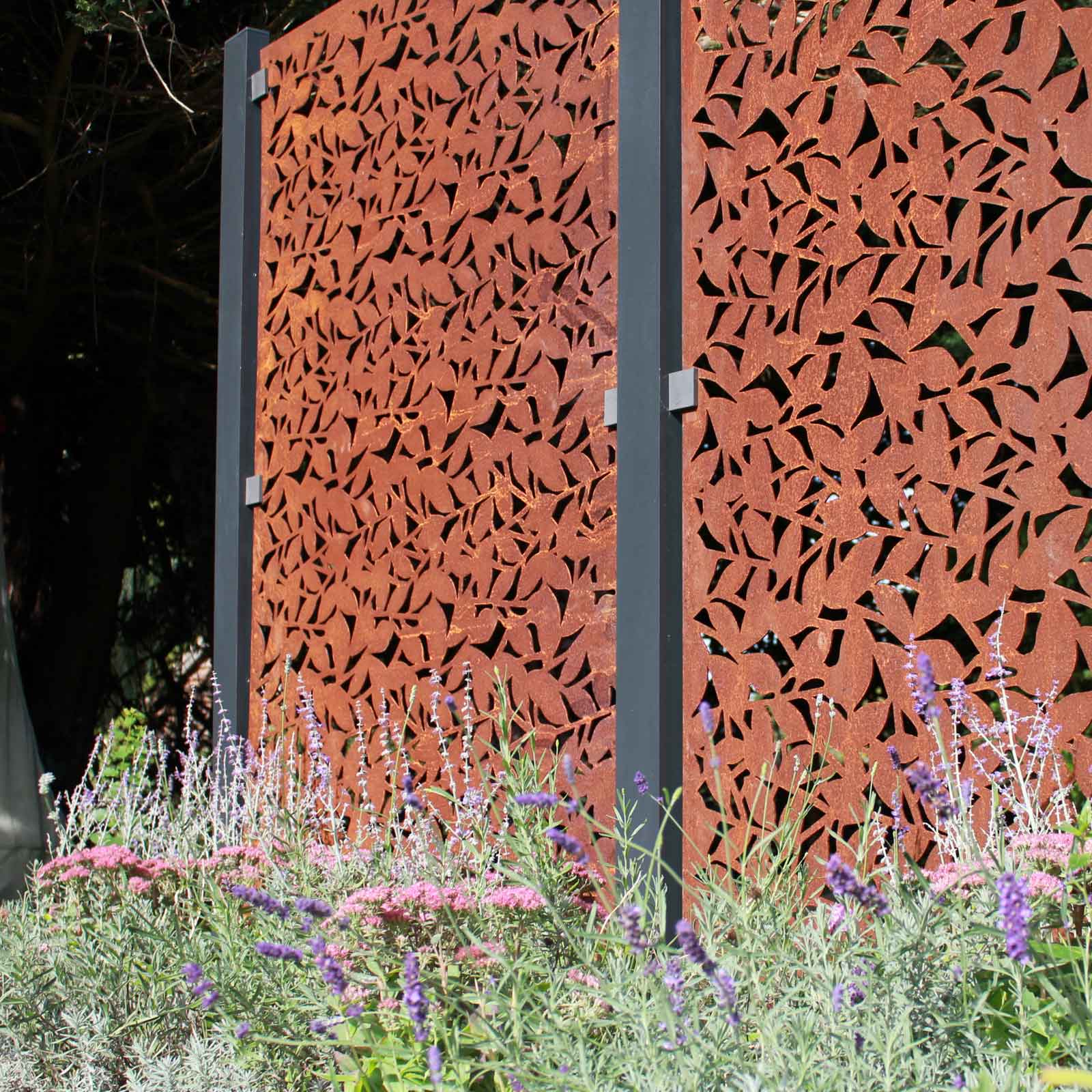 18 Corten Garden Screens Ideas You Cannot Miss | SharonSable