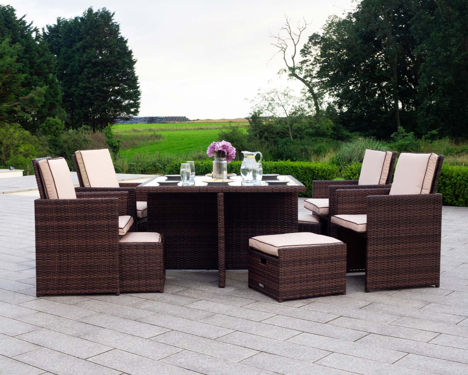 16 Rattan Cube Garden Furniture Ideas To Consider | SharonSable