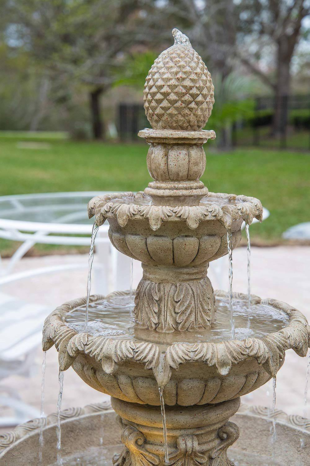 18 French Garden Fountain Ideas You Gonna Love | SharonSable