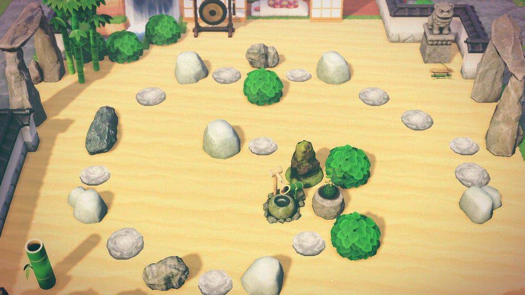 20 Animalcrossing Rock Garden Ideas You Cannot Miss | SharonSable