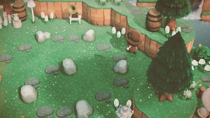 20 Animalcrossing Rock Garden Ideas You Cannot Miss | SharonSable