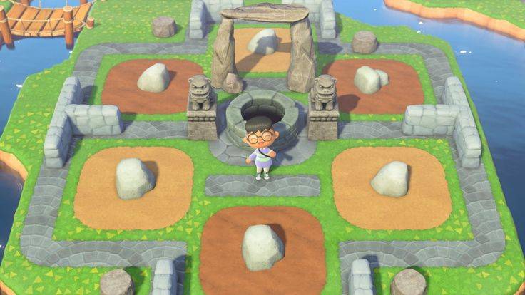 20 Animalcrossing Rock Garden Ideas You Cannot Miss | SharonSable