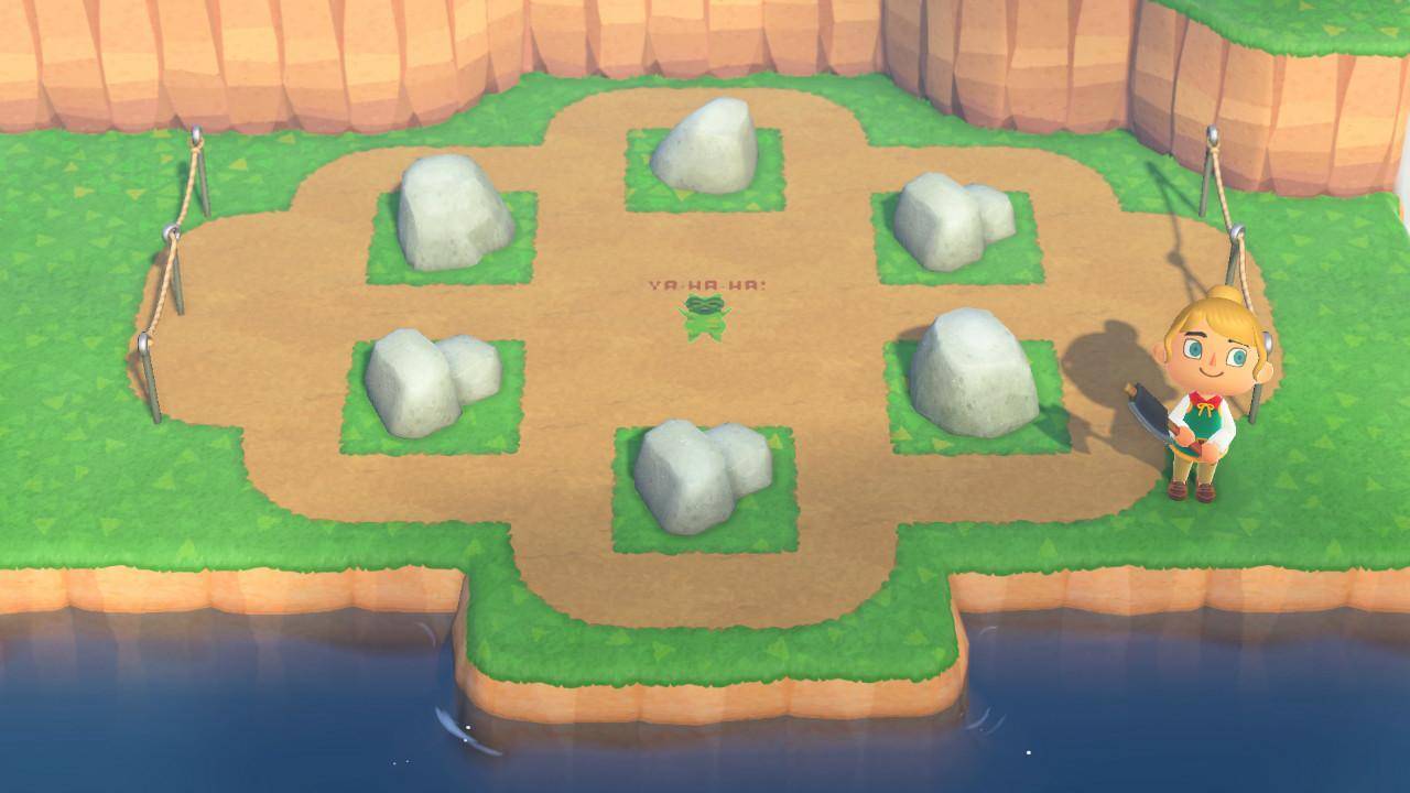 20 Animalcrossing Rock Garden Ideas You Cannot Miss | SharonSable