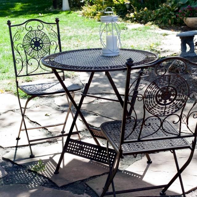 21 Wrought Iron Garden Furniture Ideas Worth a Look | SharonSable