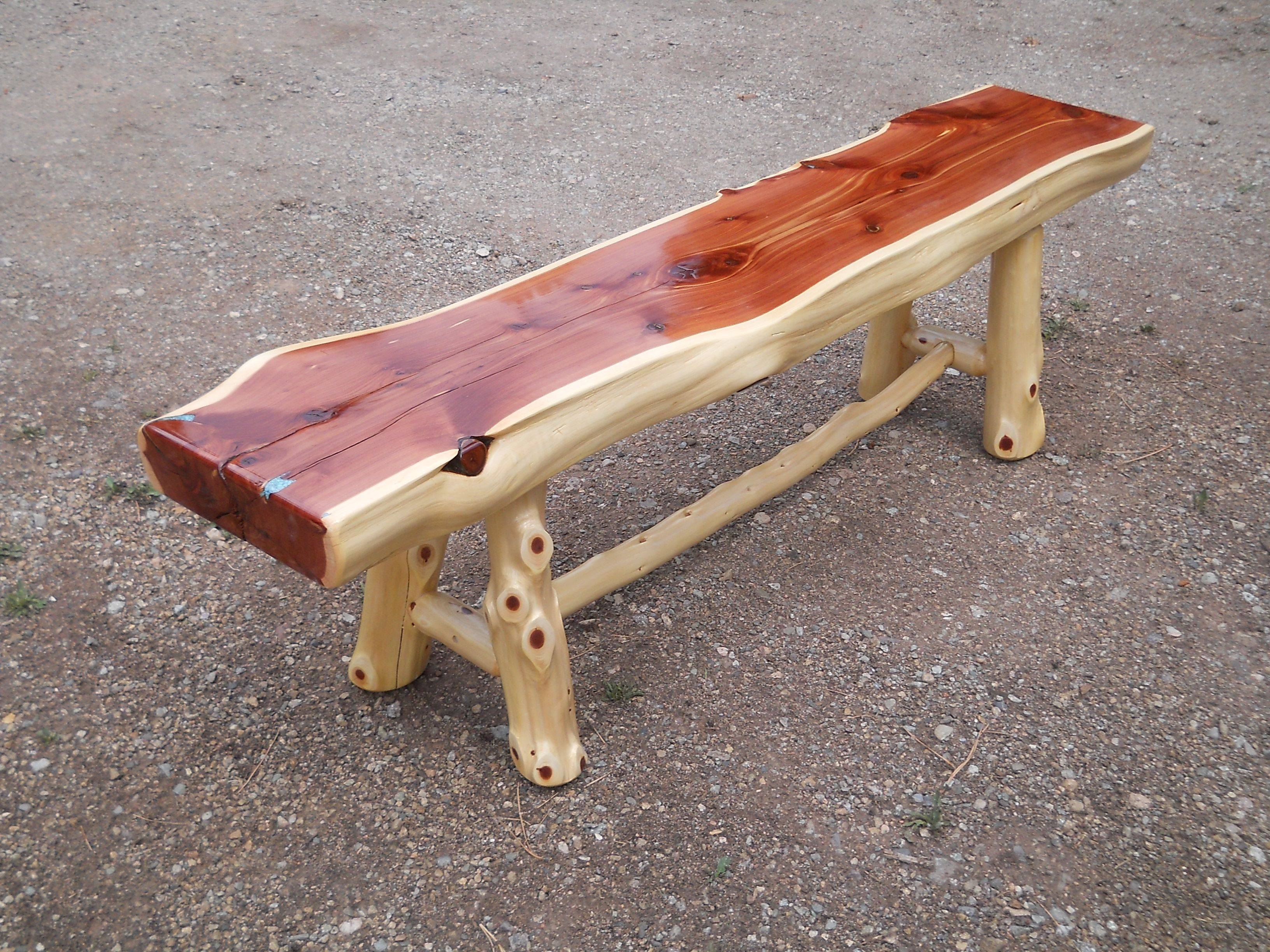 24 Rustic Garden Benches Wood Ideas To Try This Year | SharonSable