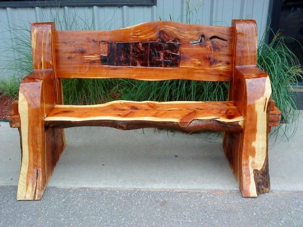 24 Rustic Garden Benches Wood Ideas To Try This Year | SharonSable