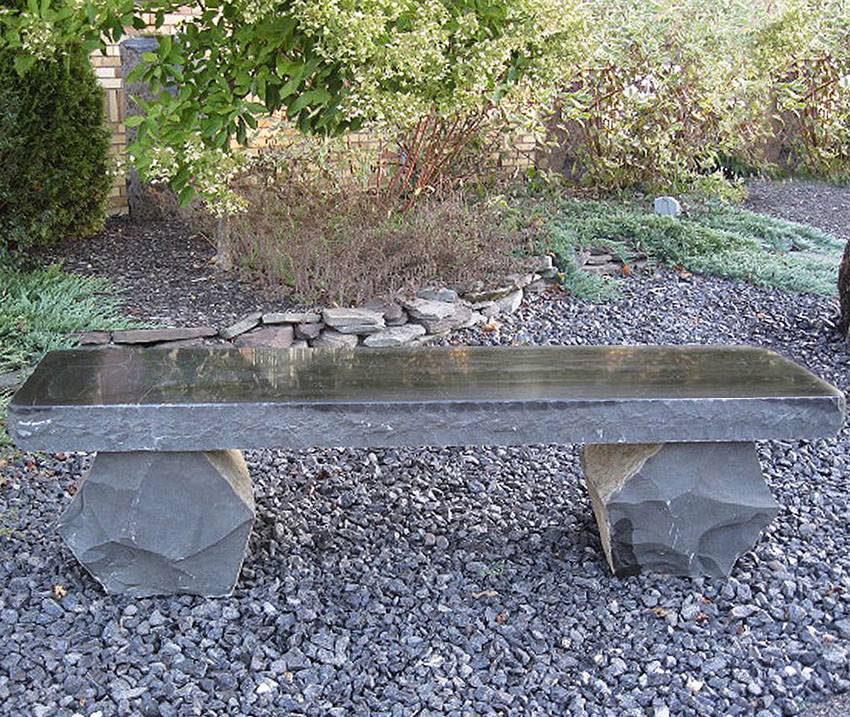 21 Rustic Stone Garden Bench Ideas You Gonna Love | SharonSable
