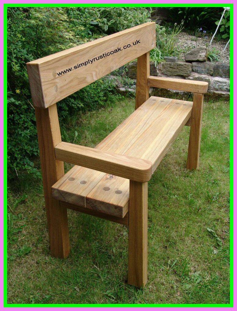 26 Rustic Wooden Garden Benches Ideas You Should Check | SharonSable