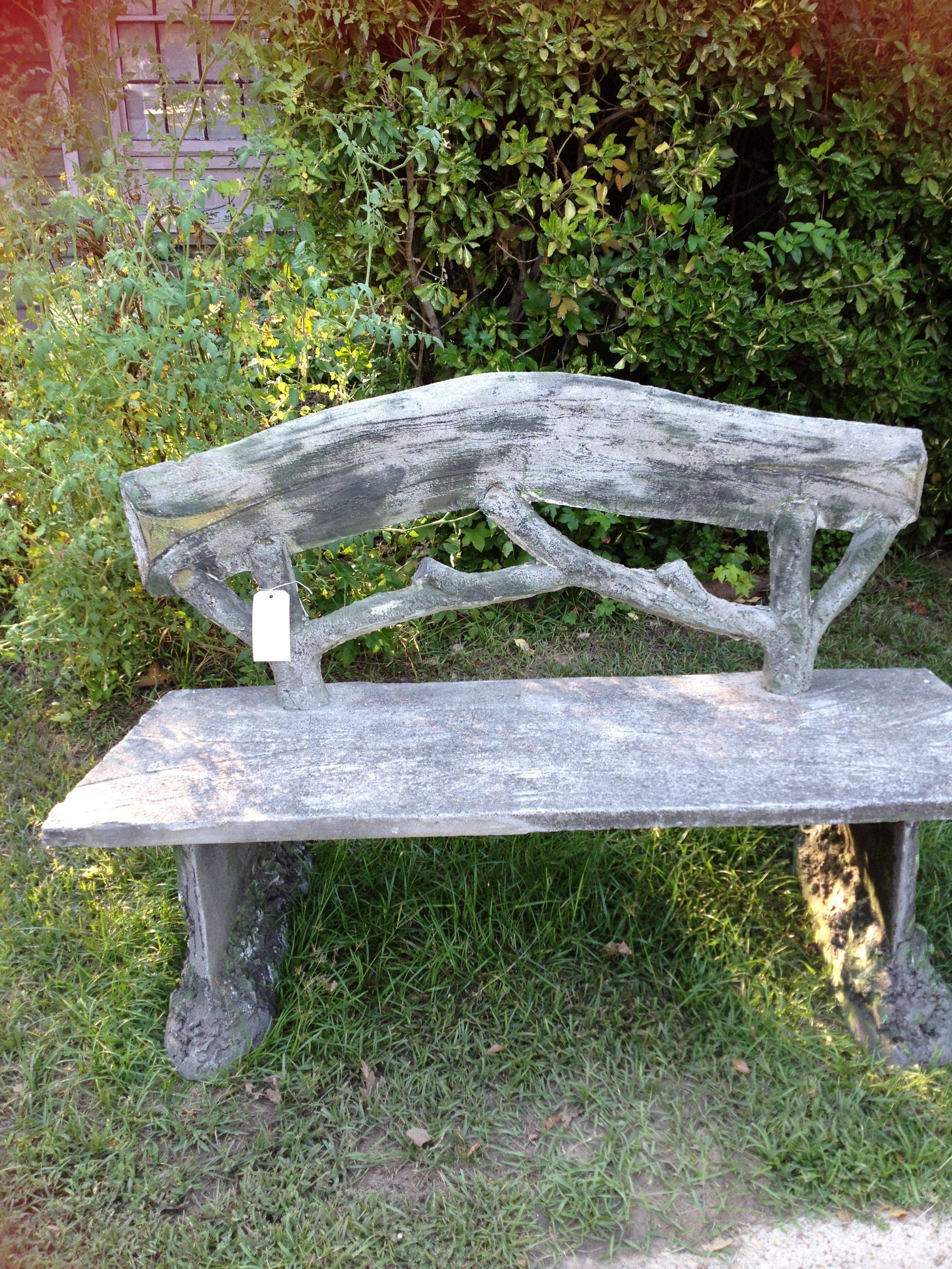 18 Faux Bois Garden Bench Ideas To Try This Year | SharonSable