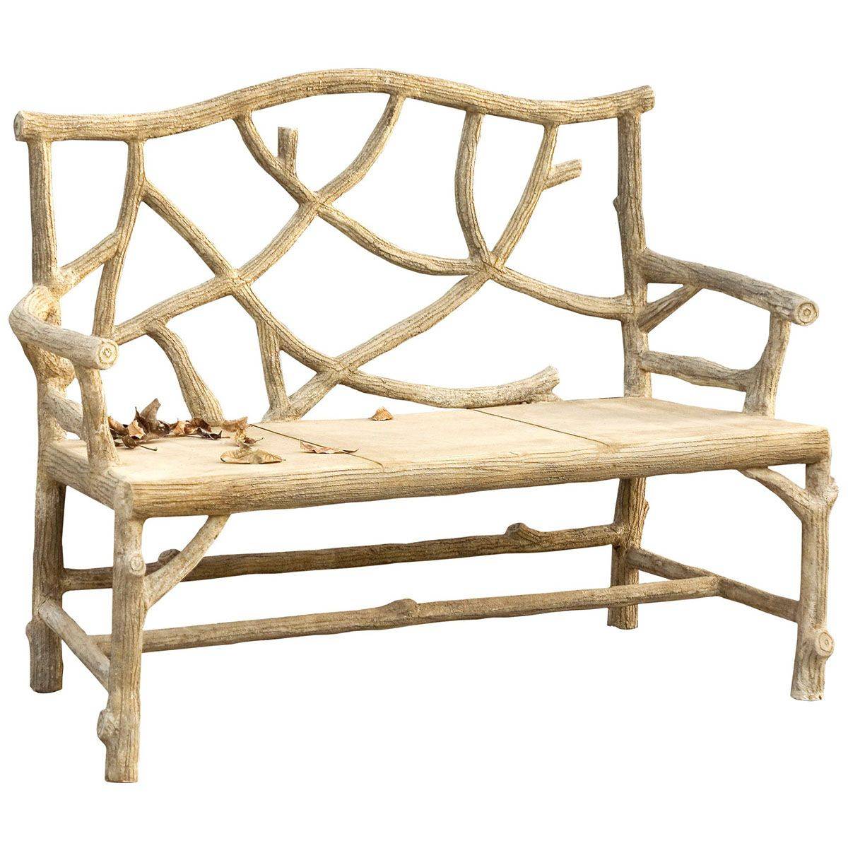 18 Faux Bois Garden Bench Ideas To Try This Year | SharonSable