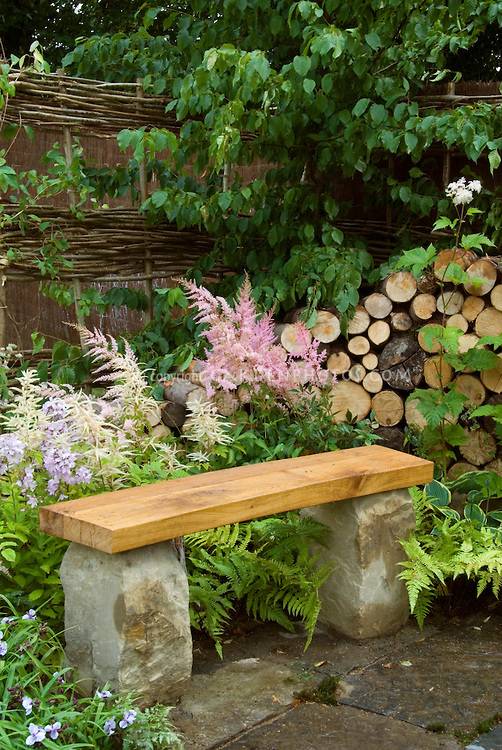 23 Rustic Flower Garden Bench Ideas Worth to Check | SharonSable